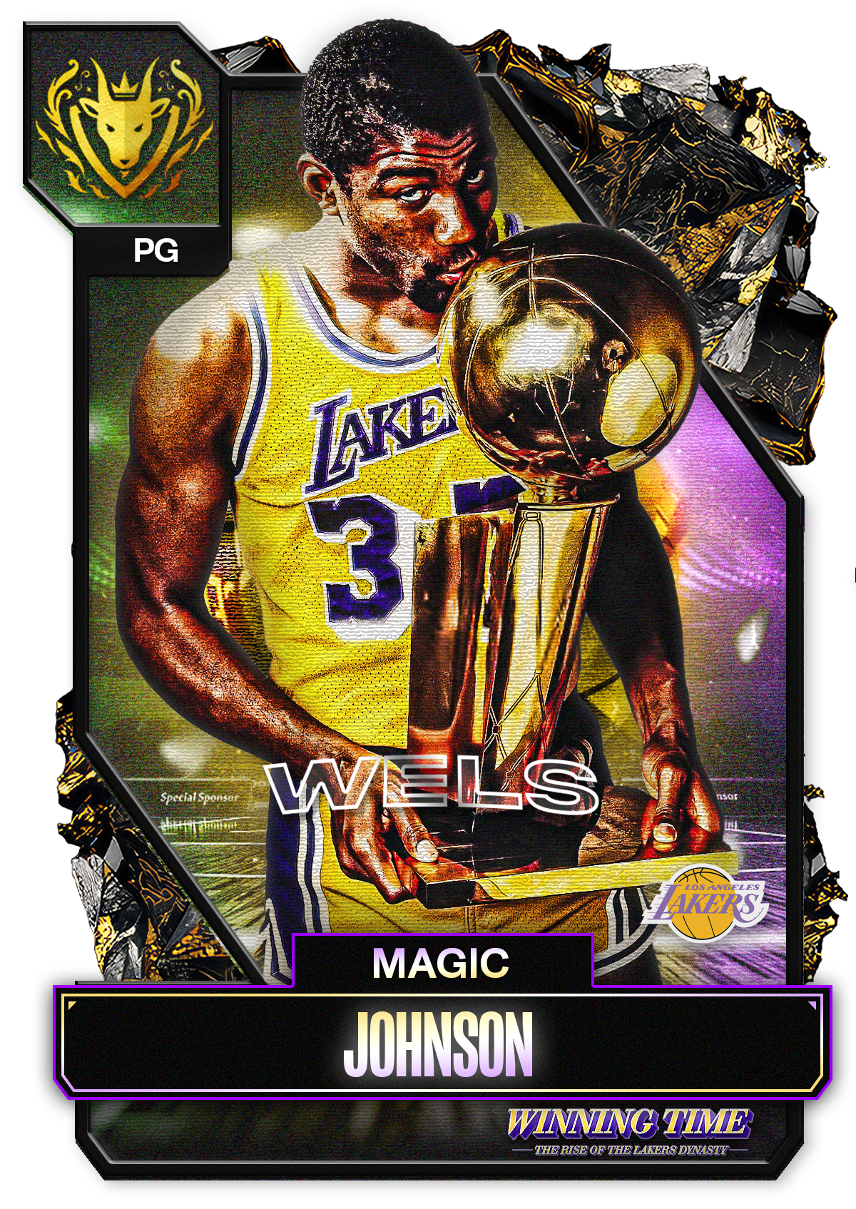 2KDB MyTEAM Database | NBA 2K Custom Card (Magic Man) by plant | NBA 2K26