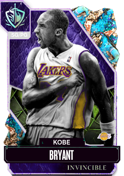 NBA 2K25 | 2KDB MyTEAM NBA 2K Custom Card (Invincible Kobe Bryant (RIP Legend)) by MavsFan77