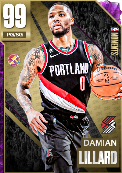 NBA 2K26 | 2KDB MyTEAM NBA 2K Custom Card (DAME TIME) by AspectGfx