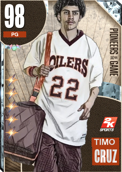 NBA 2K26 | 2KDB MyTEAM NBA 2K Custom Card (Timo Cruz) by LeeBrox