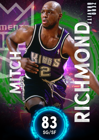 NBA 2K25 | 2KDB MyTEAM NBA 2K Custom Card (mitch richmond) by yeetus