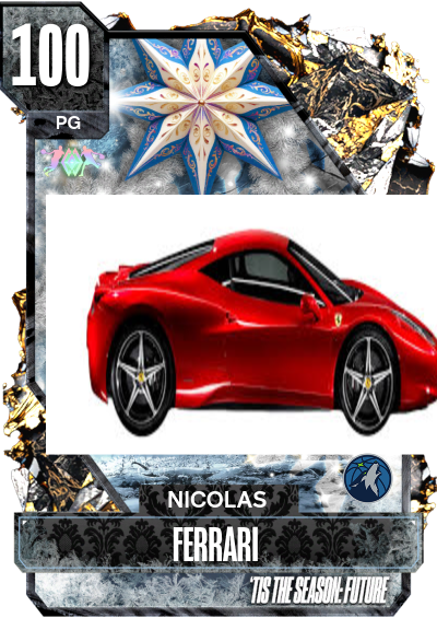 NBA 2K25 | 2KDB MyTEAM NBA 2K Custom Card (Ferrari) by cheese_balls1