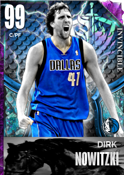 NBA 2K26 | 2KDB MyTEAM NBA 2K Custom Card (Invincible Dirk) by Land0n23