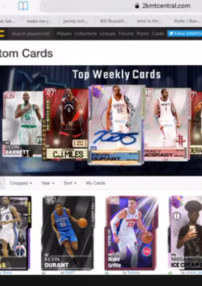 NBA 2K25 | 2KDB MyTEAM NBA 2K Custom Card (2KDB observations that will show how this site works ...