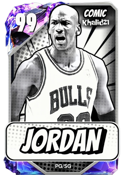 NBA 2K25 | 2KDB MyTEAM NBA 2K Custom Card (Michael Jordan) by Khalid21
