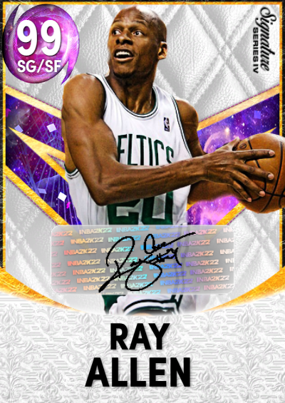 NBA 2K22 | 2KDB Custom Card (Ray Allen)