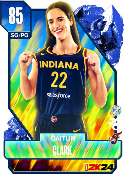2KDB MyTEAM Database | NBA 2K Custom Card (Caitlin Clark) by 3zO | NBA 2K26