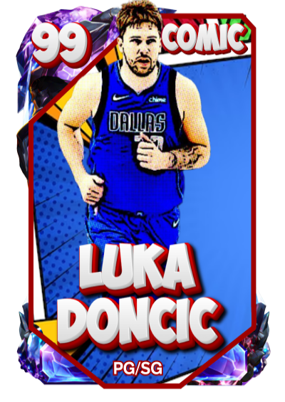 NBA 2K25 | 2KDB MyTEAM NBA 2K Custom Card (last comic) by Jahames