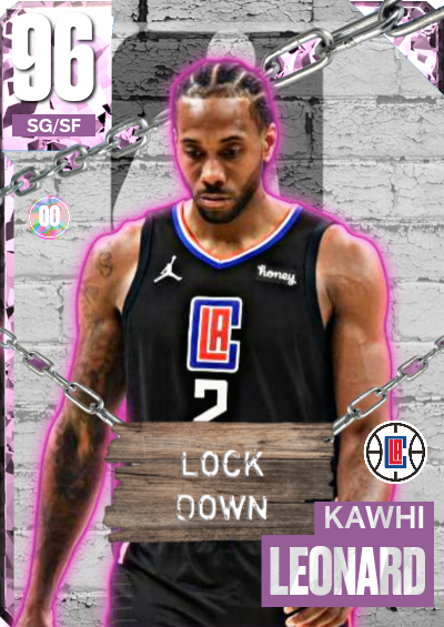 NBA 2K25 | 2KDB MyTEAM NBA 2K Custom Card (Kawhi Lock Down) by Lammon77
