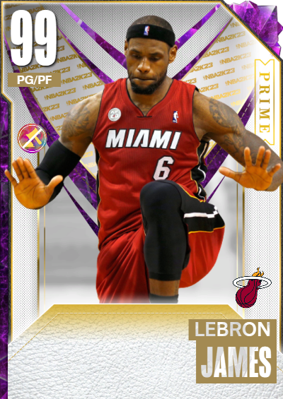 NBA 2K25 | 2KDB MyTEAM NBA 2K Custom Card (PRIME LBJ) by westond981