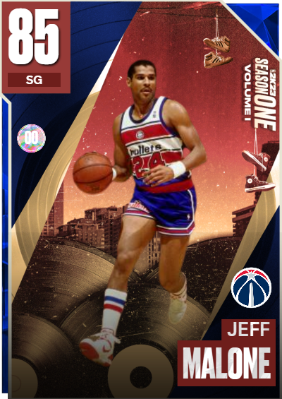 NBA 2K23 | 2KDB Custom Card (85 jeff malone)