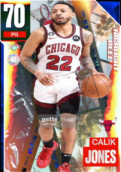 NBA 2K22 | 2KDB Custom Card (calik jones)