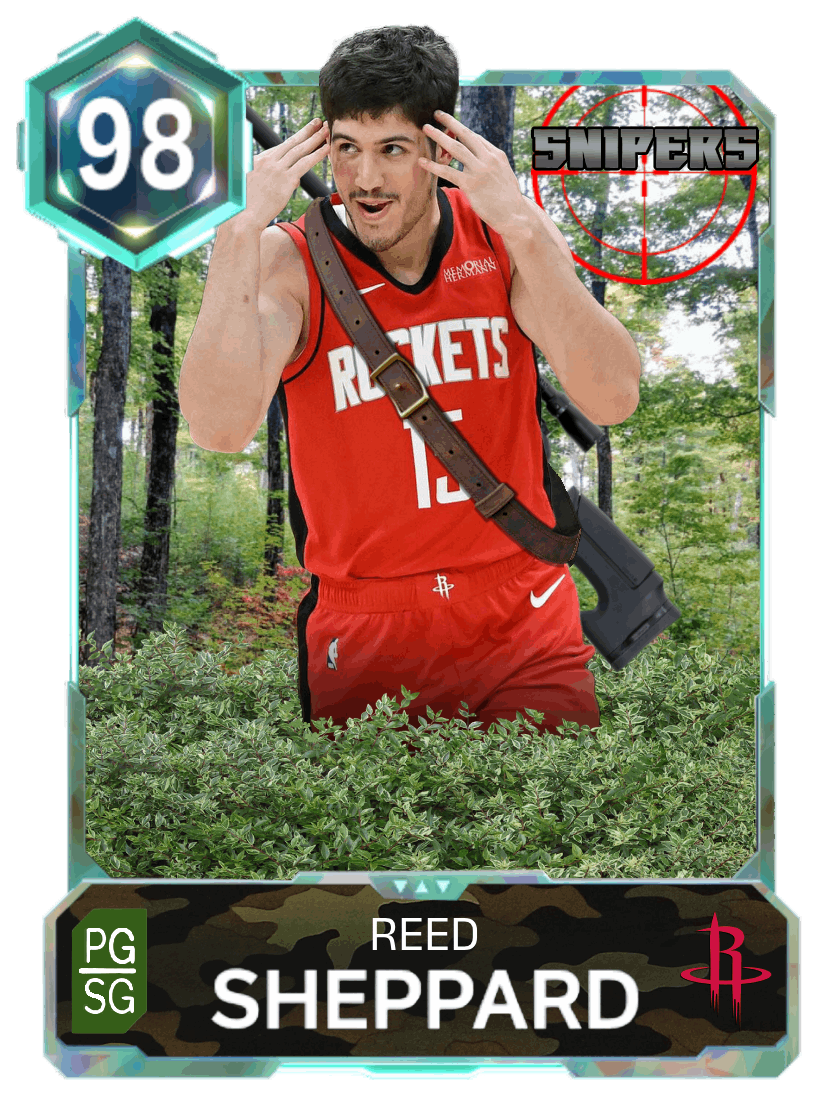 2KDB MyTEAM Database | NBA 2K Custom Card (Reed Sheppard) by ...