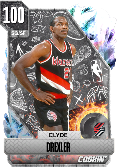 NBA 2K25 | 2KDB MyTEAM NBA 2K Custom Card (clyde Drexler) by Mekko3438