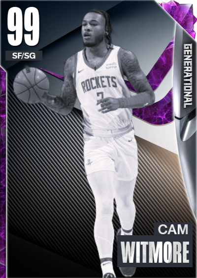 2KDB MyTEAM Database | NBA 2K Custom Card (cam witmore) by ...