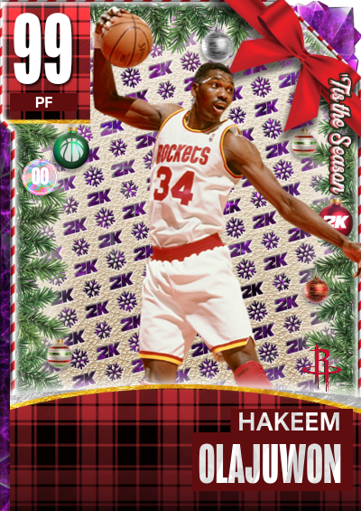 NBA 2K26 | 2KDB MyTEAM NBA 2K Custom Card (Hakeem) by guepaulo