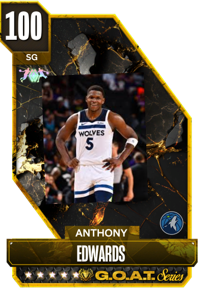 NBA 2K26 | 2KDB MyTEAM NBA 2K Custom Card (Edwards) by djbest