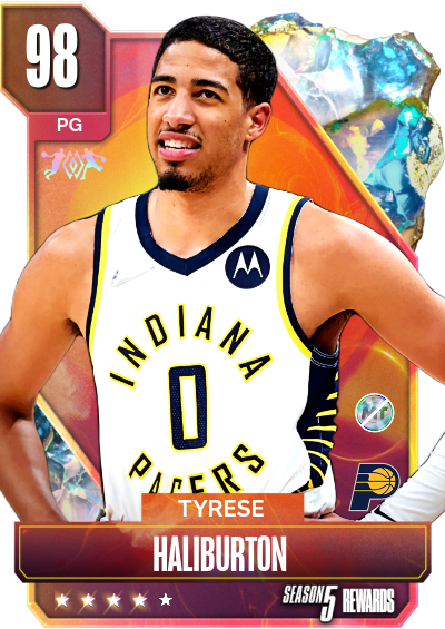 NBA 2K26 | 2KDB MyTEAM NBA 2K Custom Card (tyrese haliburton) by Maxey ...