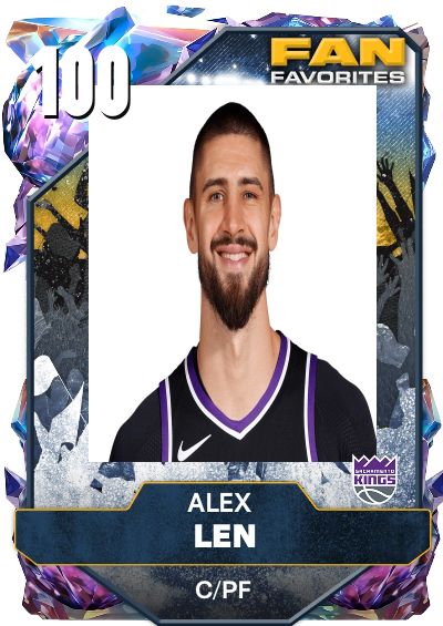NBA 2K25 | 2KDB MyTEAM NBA 2K Custom Card (Alex Len) by obesecamal93