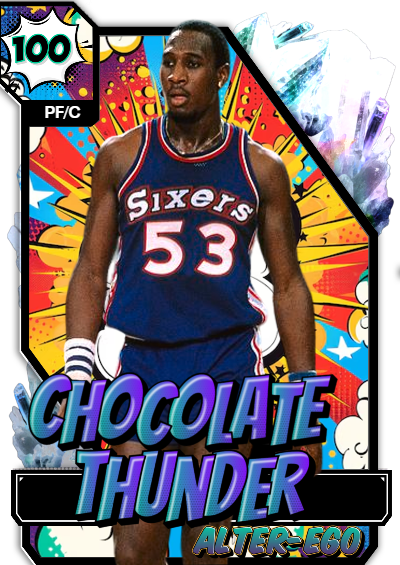 2KDB MyTEAM Database | NBA 2K Custom Card (Alter-Ego Chocolate Thunder ...