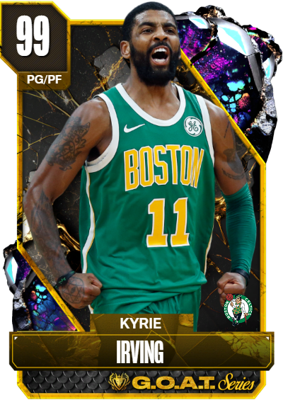 NBA 2K25 | 2KDB MyTEAM NBA 2K Custom Card (GOAT PF Kyrie) by Alvin108