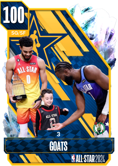 NBA 2K25 | 2KDB MyTEAM NBA 2K Custom Card (3 Goats🐐) by schooled0314
