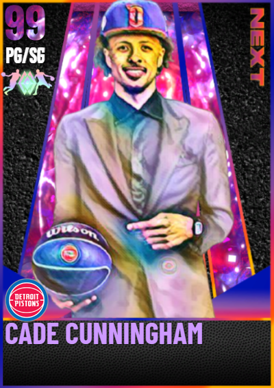 NBA 2K25 | 2KDB MyTEAM NBA 2K Custom Card (Cade Cunningham) by philip
