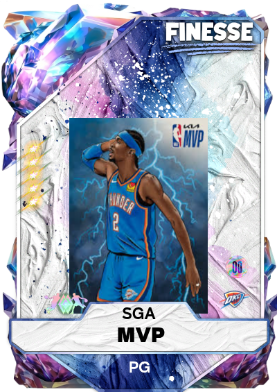 NBA 2K25 | 2KDB MyTEAM NBA 2K Custom Card (SGA) by LEBRON IS THE GOAT