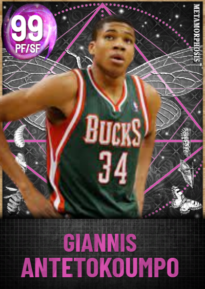 NBA 2K25 | 2KDB MyTEAM NBA 2K Custom Card (baby giannis) by jman