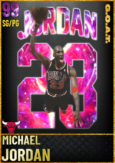 2KDB MyTEAM Database | NBA 2K Custom Card (GOAT Michael Jordan) by ...