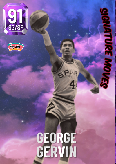 NBA 2K26 | 2KDB MyTEAM NBA 2K Custom Card (George Gervin) by diffir