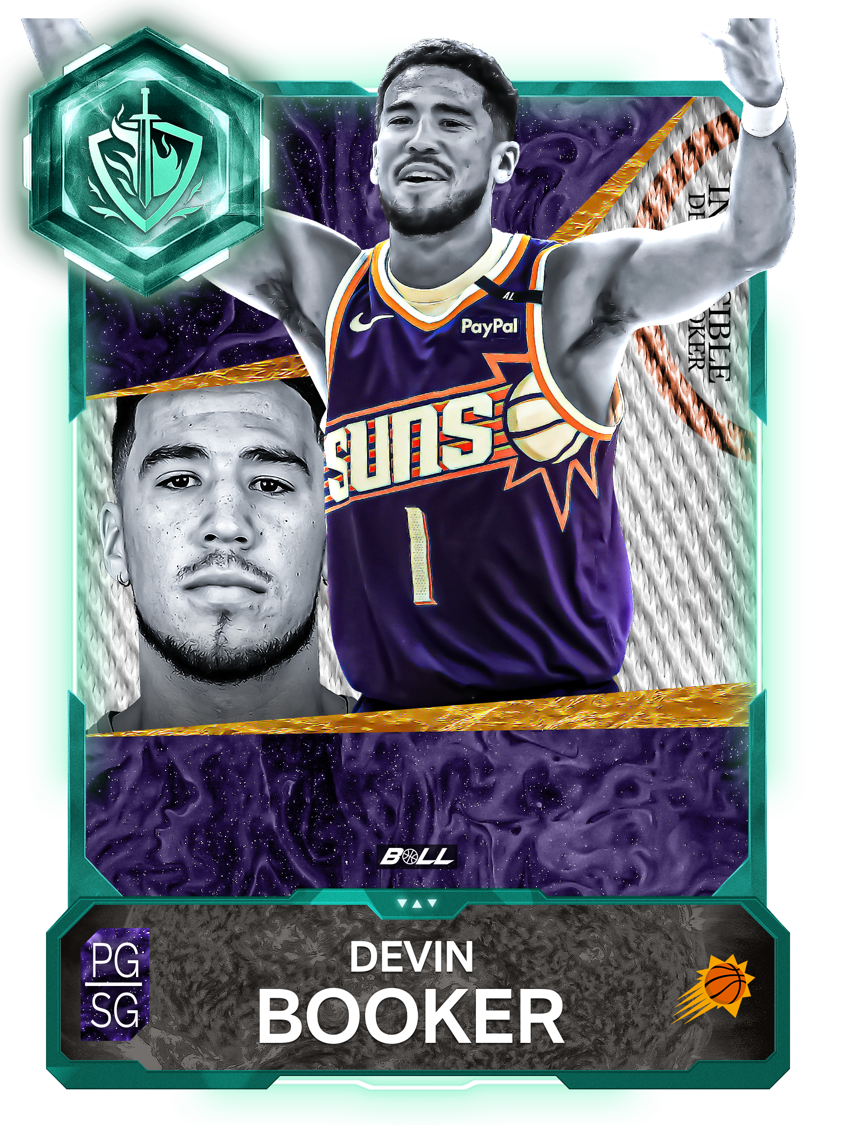 2KDB MyTEAM Database | NBA 2K Custom Card (Wet Like Im Book) by Boll ...