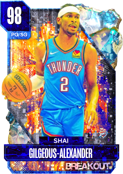 NBA 2K24 | 2KDB Custom Card (breakout shai)