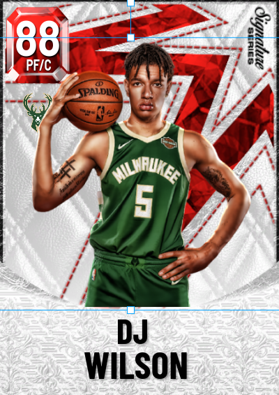 NBA 2K25 | 2KDB MyTEAM NBA 2K Custom Card (DJ Wilson) by gavrico26