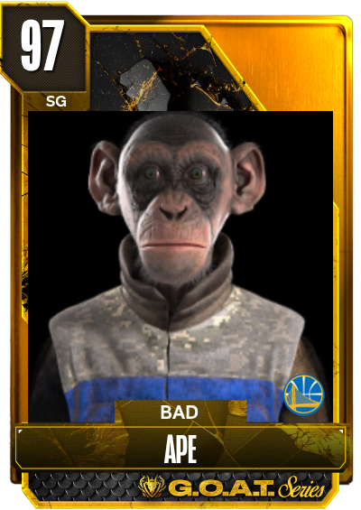 2KDB MyTEAM Database | NBA 2K Custom Card (bad ape) by Deezuel | NBA 2K26