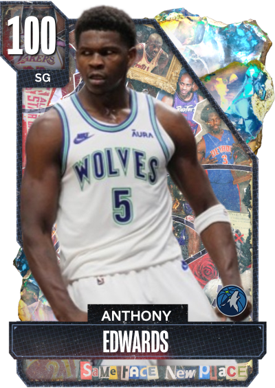NBA 2K25 | 2KDB MyTEAM NBA 2K Custom Card (Anthony Edwards) by Cg13