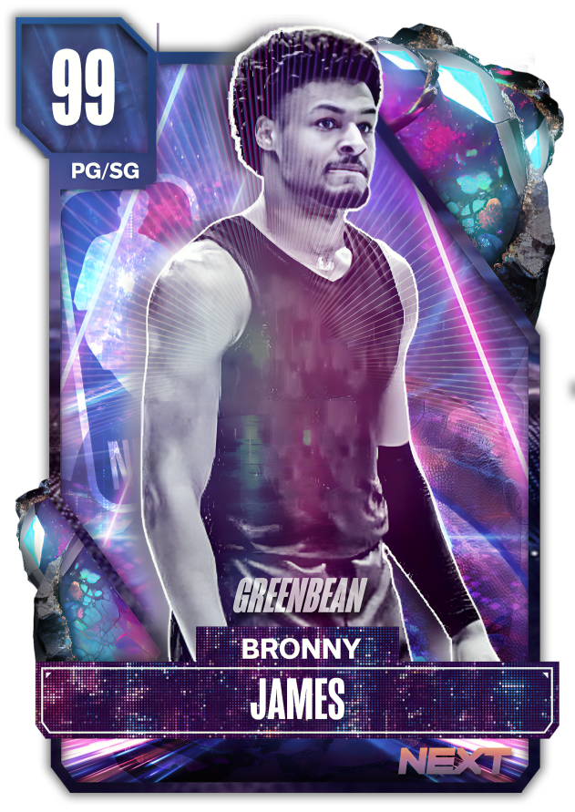 NBA 2K25 | 2KDB MyTEAM NBA 2K Custom Card (LeSon) by GREENBEAN