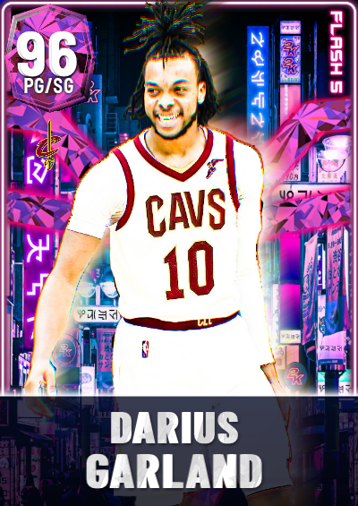 NBA 2K25 | 2KDB MyTEAM NBA 2K Custom Card (Darius Garland) by Gradyjm