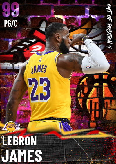 2KDB MyTEAM Database | NBA 2K Custom Card (Out of position LBJ) by Toka ...