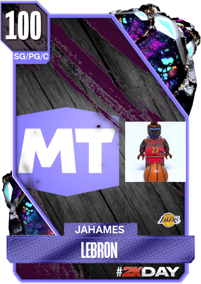 NBA 2K26 | 2KDB MyTEAM NBA 2K Custom Card (Lebron Jahames) by DesiredYB