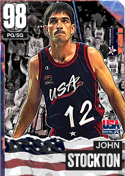 NBA 2K23 | 2KDB Custom Card (little john stockton)