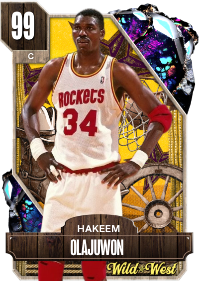NBA 2K26 | 2KDB MyTEAM NBA 2K Custom Card (Hakeem Olajuwon) by ...