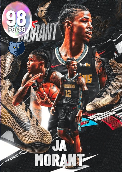 NBA 2K25 | 2KDB MyTEAM NBA 2K Custom Card (JA) by GUCHABO