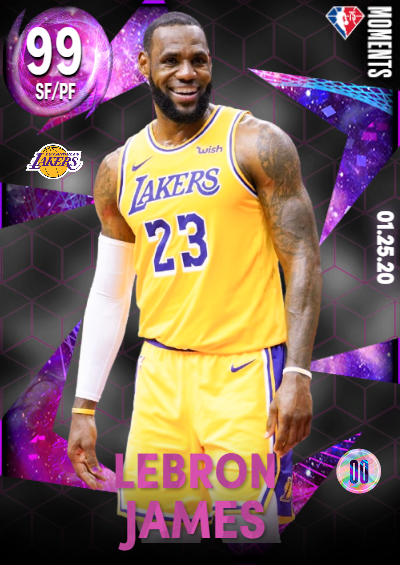 NBA 2K25 | 2KDB MyTEAM NBA 2K Custom Card (lebron james) by lilchriscapalot