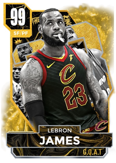 NBA 2K25 | 2KDB MyTEAM NBA 2K Custom Card (Lebron james (Goard Card ...