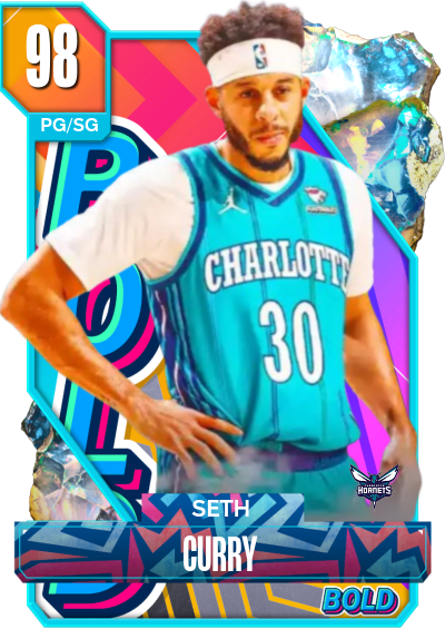 NBA 2K25 | 2KDB MyTEAM NBA 2K Custom Card (Seth Curry Bold) by Splamingo