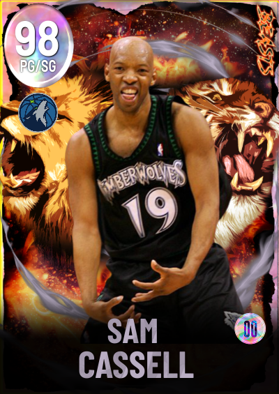 NBA 2K25 | 2KDB MyTEAM NBA 2K Custom Card (Sam Cassell Beasts) by YepYep17