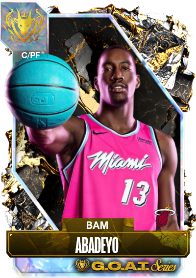 NBA 2K26 | 2KDB MyTEAM NBA 2K Custom Card (bam abadeyo) by andrew7721
