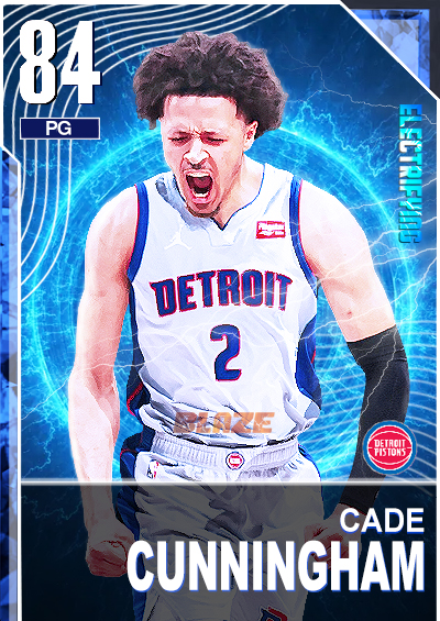 NBA 2K25 | 2KDB MyTEAM NBA 2K Custom Card (Cade Cunningham) by Blaze