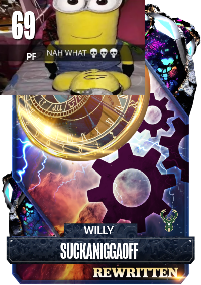 NBA 2K26 | 2KDB MyTEAM NBA 2K Custom Card (Wlly) by arizonaevillebonon